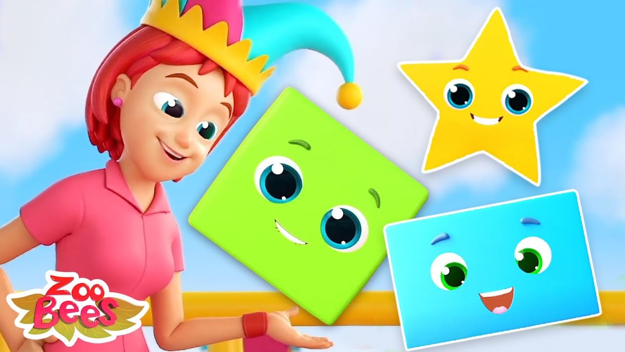 The Shapes Song, Learning Videos And Nursery Rhymes for Kids - YouTube