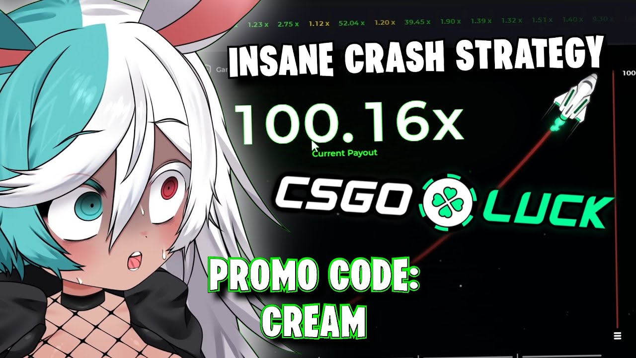 CSGOLuck Crash Strategy is INSANE - YouTube