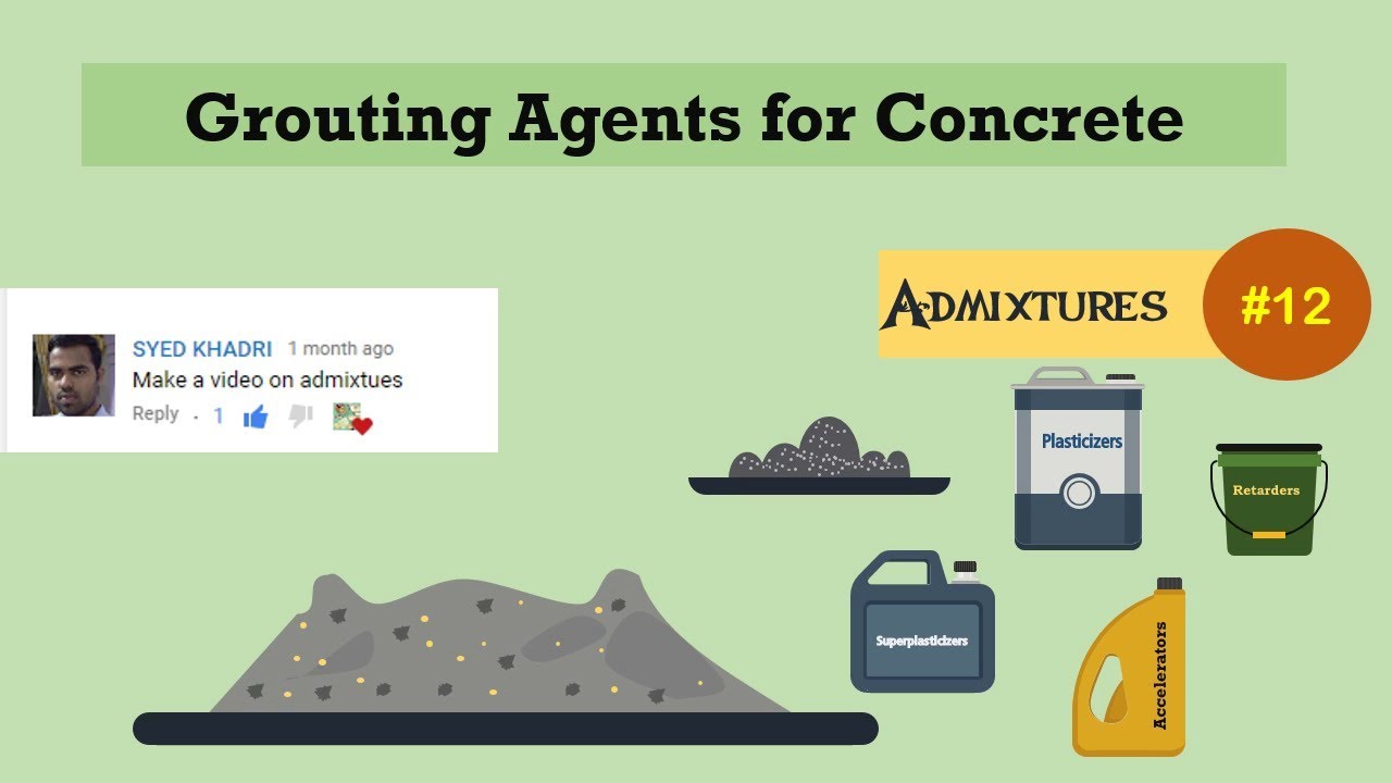 Grouting Agents for Concrete || Admixtures #12 - YouTube