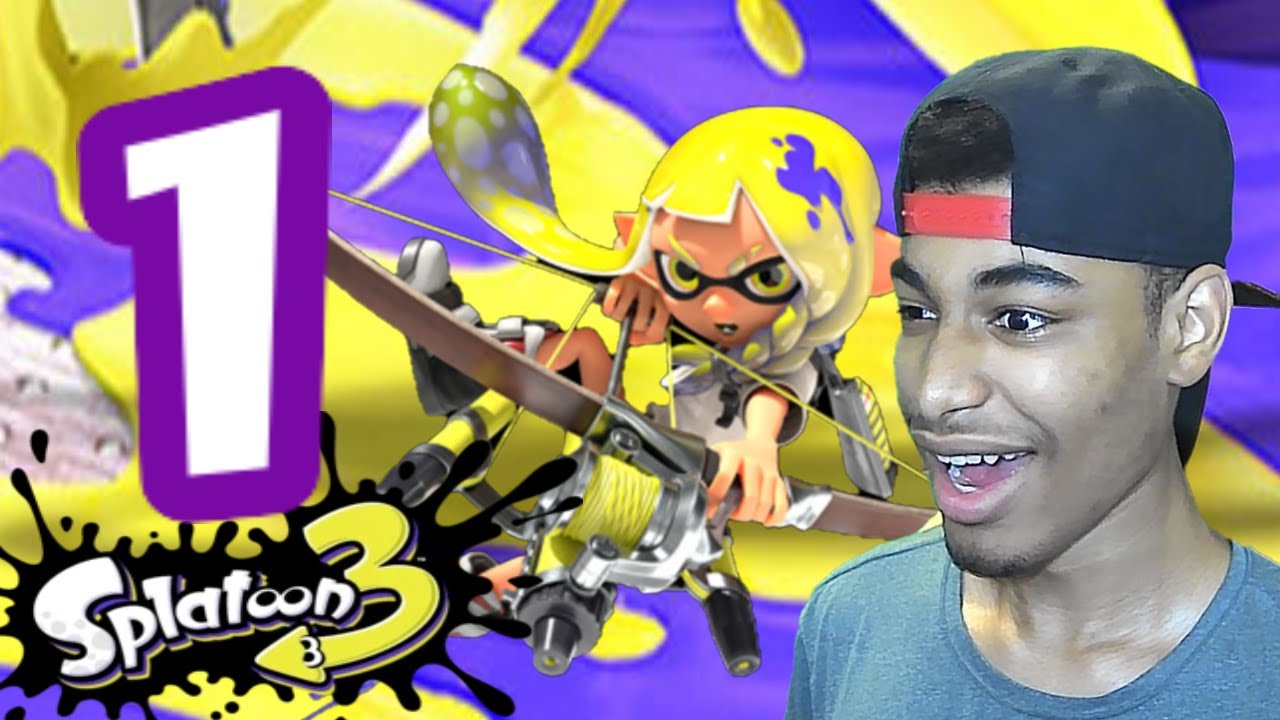 SPLATOON 3 Story Walkthrough Part 1 Octarians in the Crater - YouTube