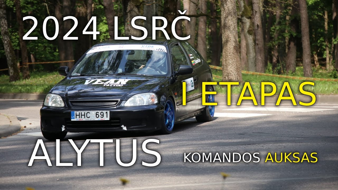 KOMANDOS AUKSAS! - 2024 STREET RACE I ALYTUS - YouTube