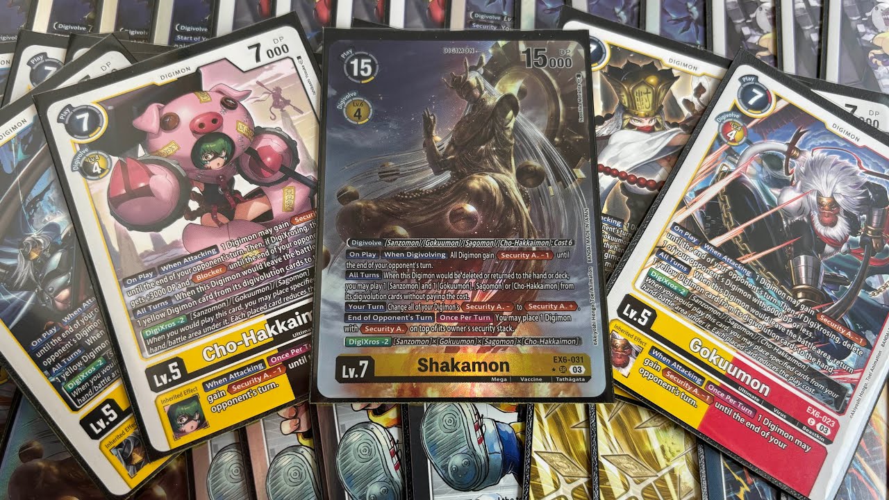 Shakamon Yellow Security Control Deck Profile (2025) - YouTube