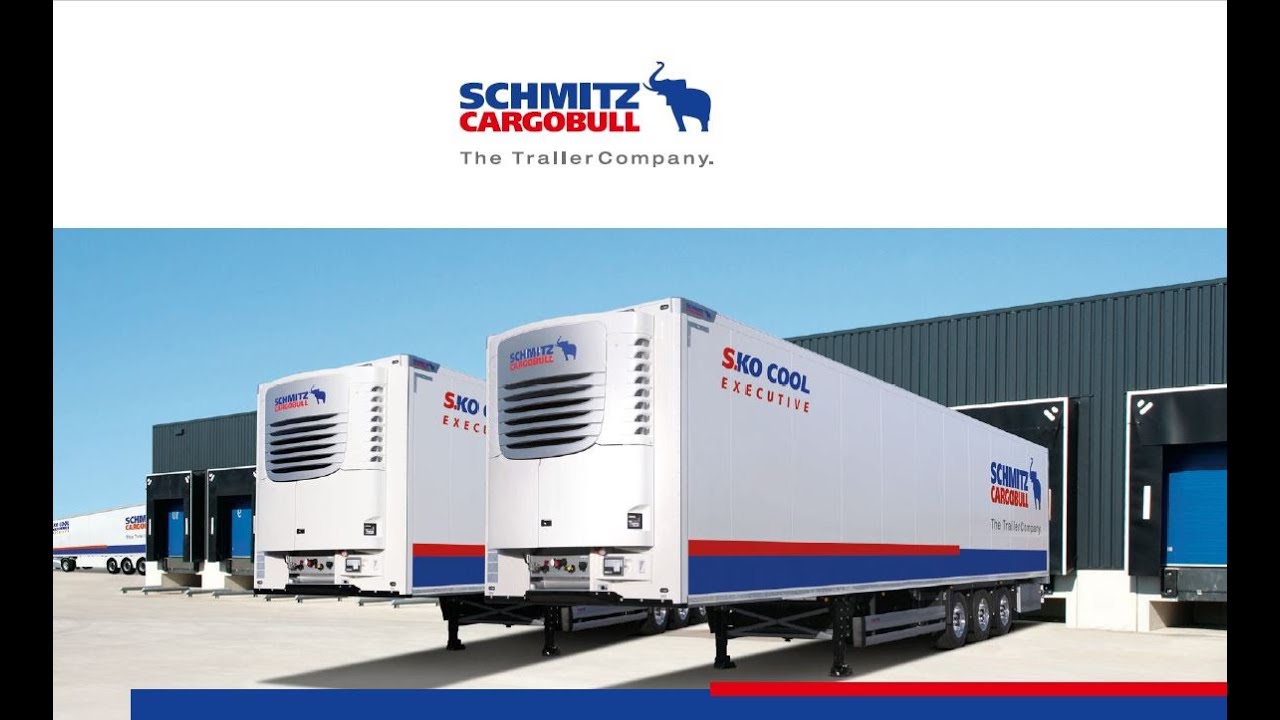 Schmitz Cargobull S.KO COOL SMART with S.CU V2.0 Cooling Unit - YouTube