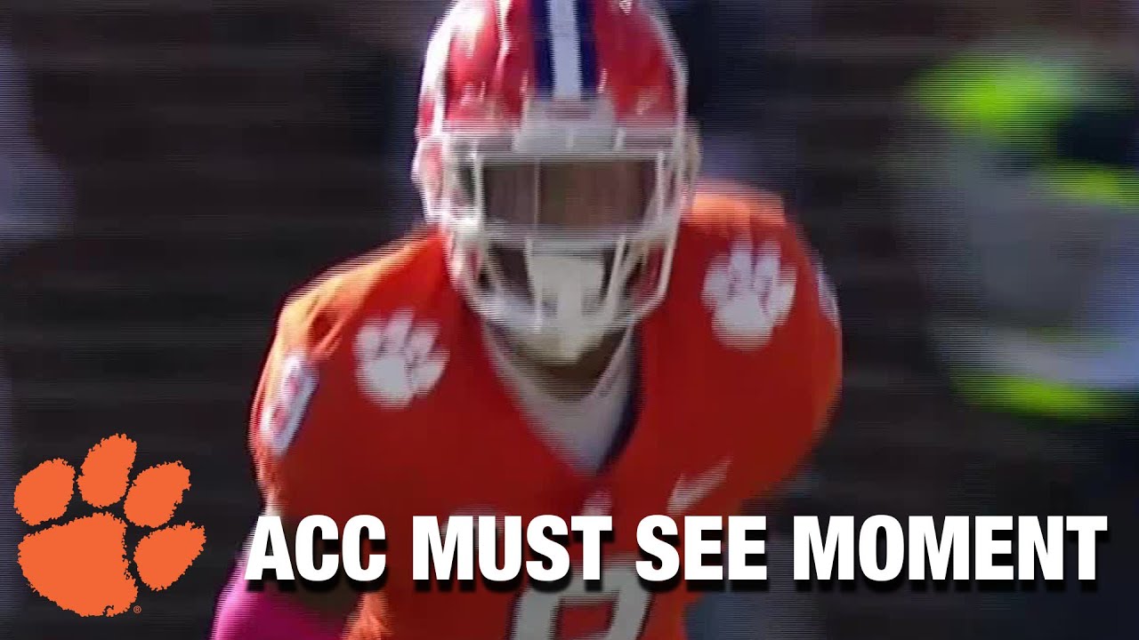 Clemson's R.J. Mickens Closes The Show | ACC Must See Moment - YouTube