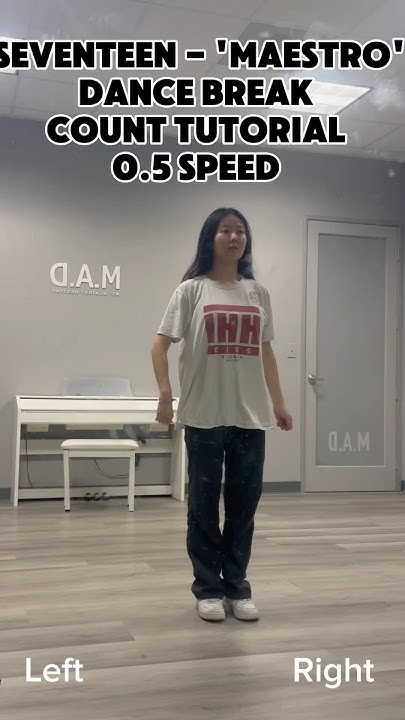 SEVENTEEN - 'MAESTRO'Dance break step tutorial #kpopfyp #kpop #maestro - YouTube