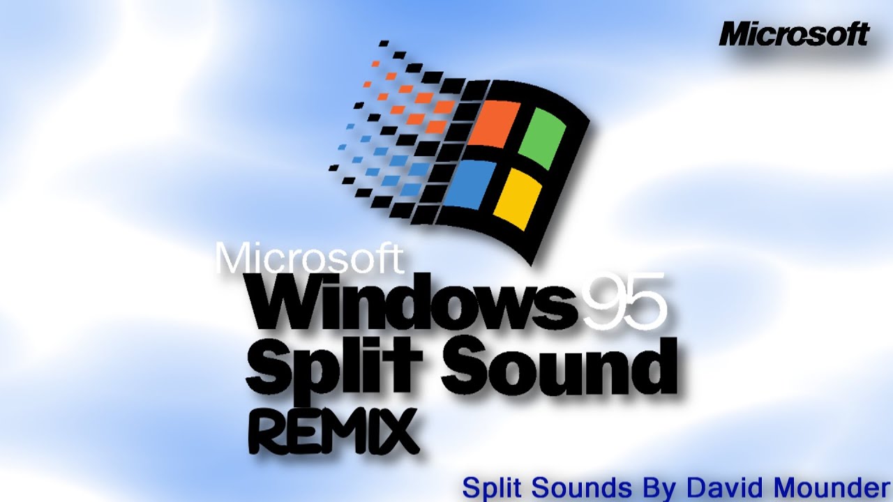 Windows 95 Remix With (Split Sounds From David Mounder) - YouTube