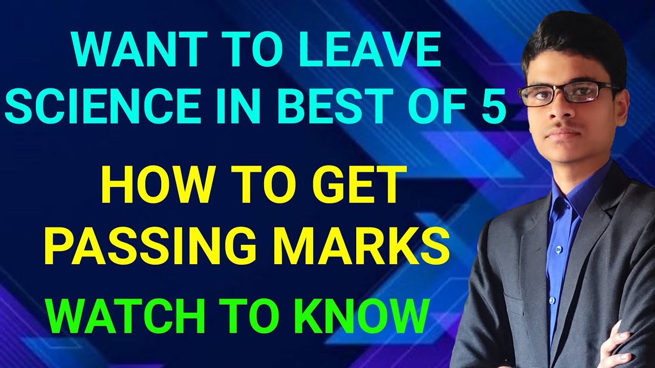 How to get passing marks in science | Best tips | - YouTube