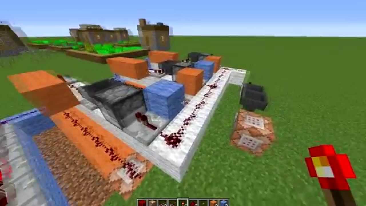 [Minecraft] Command Block Fun - Randomized Arrow Spawner Attack! - YouTube