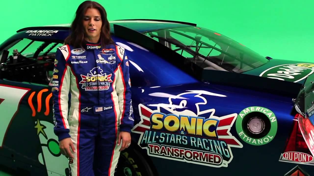 Sonic & All-Stars Racing Transformed Danica Patrick BTS Trailer (HD ...