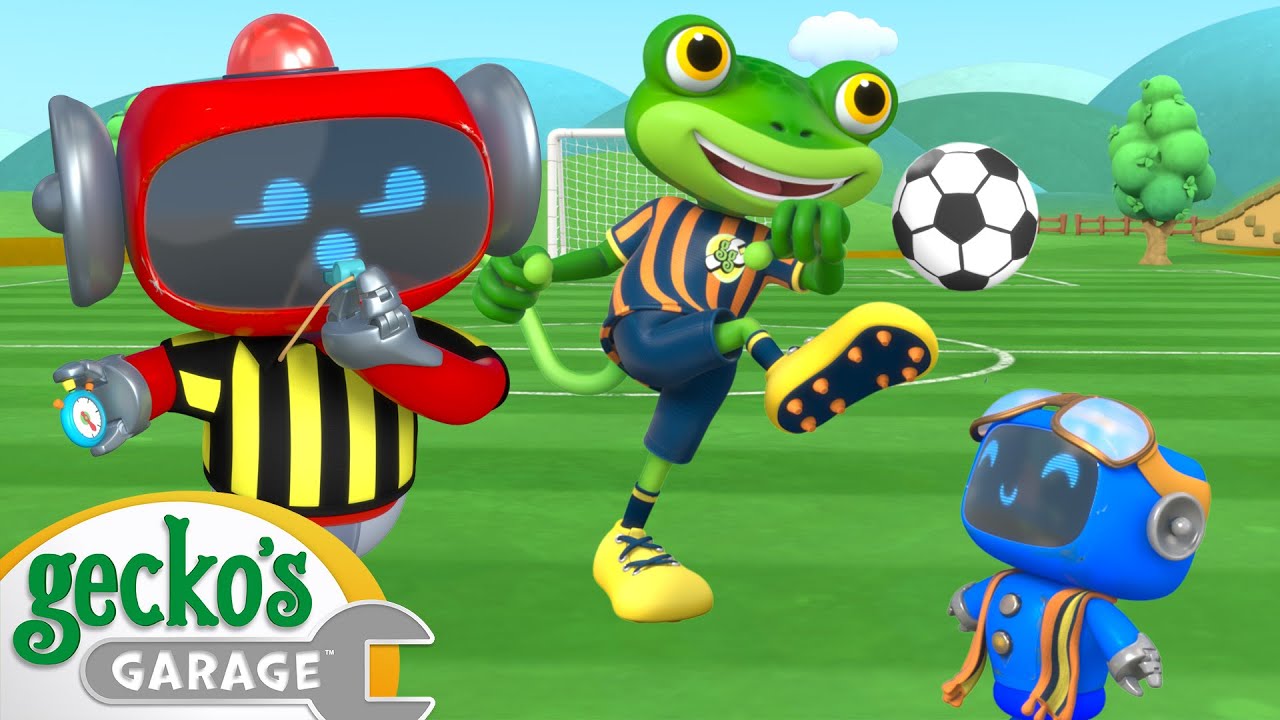 Gecko's Garage - Fair Play Football Mix Up | BRAND NEW | Cartoons For ...