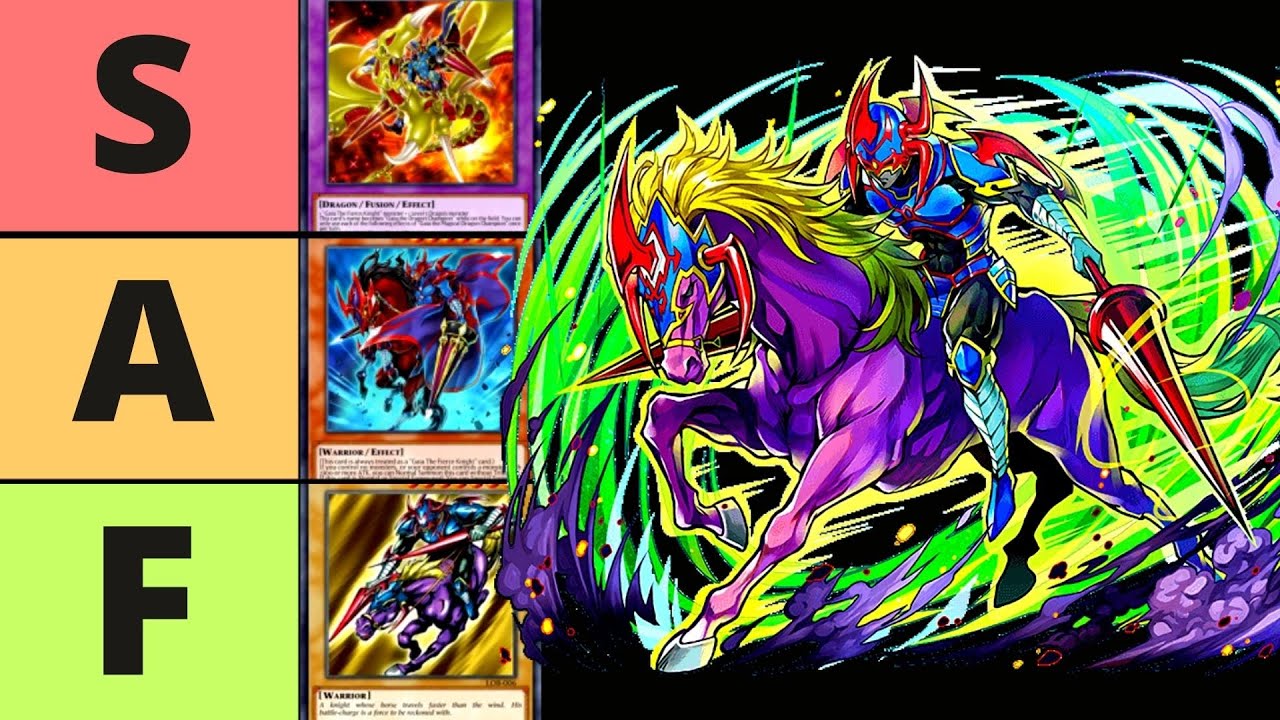 Gaia Player Ranks Every Gaia Card Yugioh - YouTube