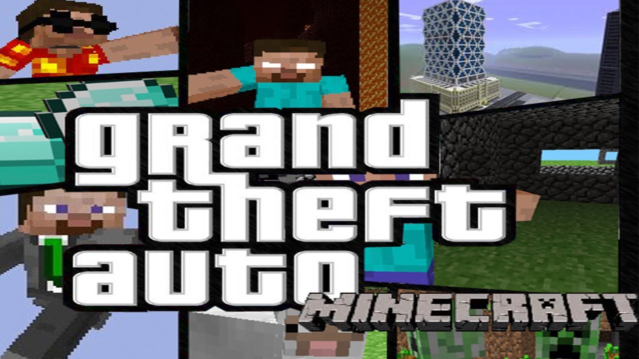 Grand Theft Auto Minecraft - YouTube