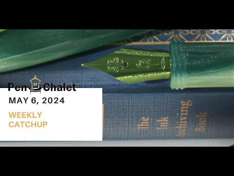 Weekly Catchup with Pen Chalet: All Things New in Pens and Inks! - YouTube