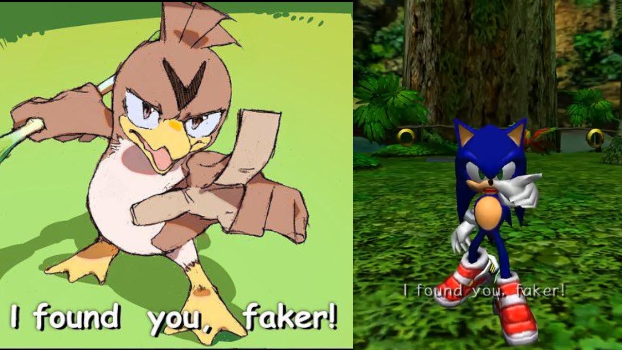 I found you, faker! (Pokemon Sonic Adventure 2 Parody) - YouTube