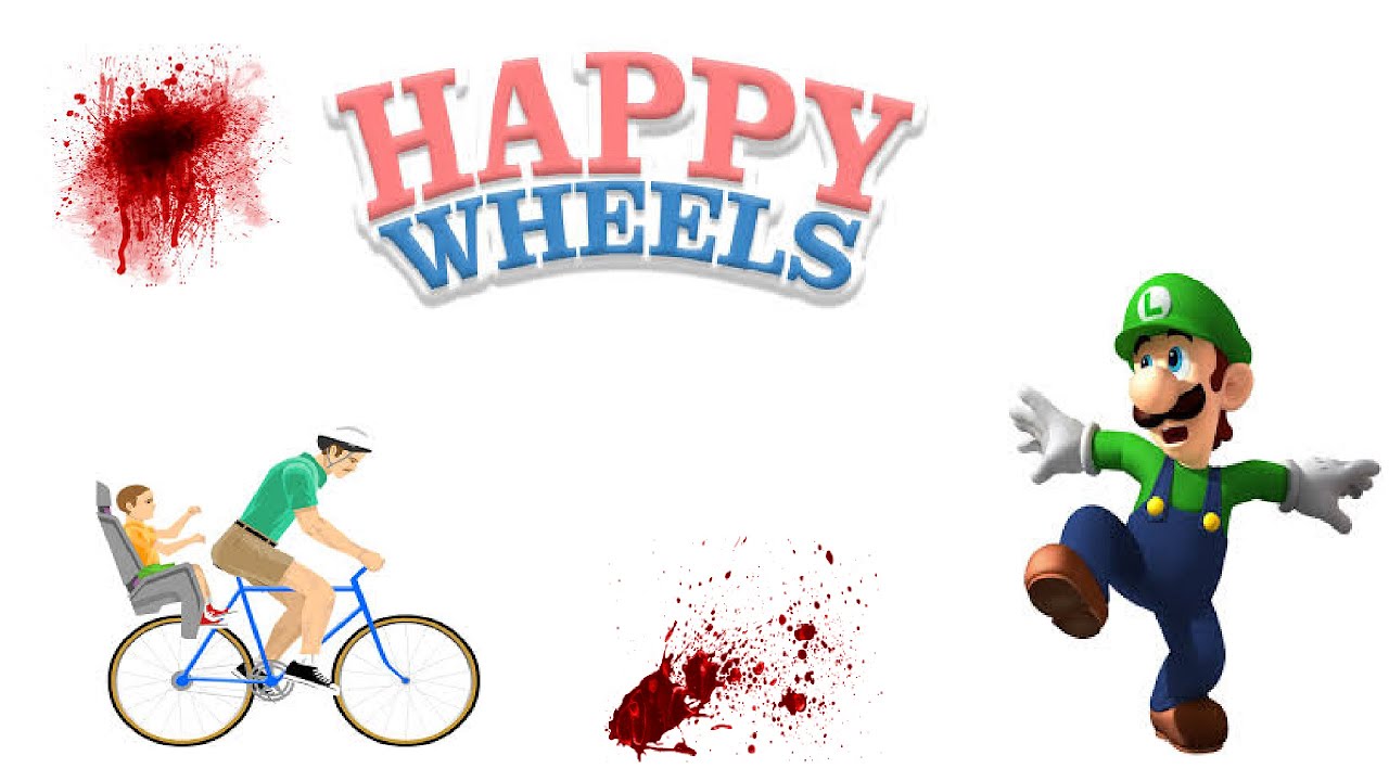 The Luiginator plays Happy Wheels - YouTube