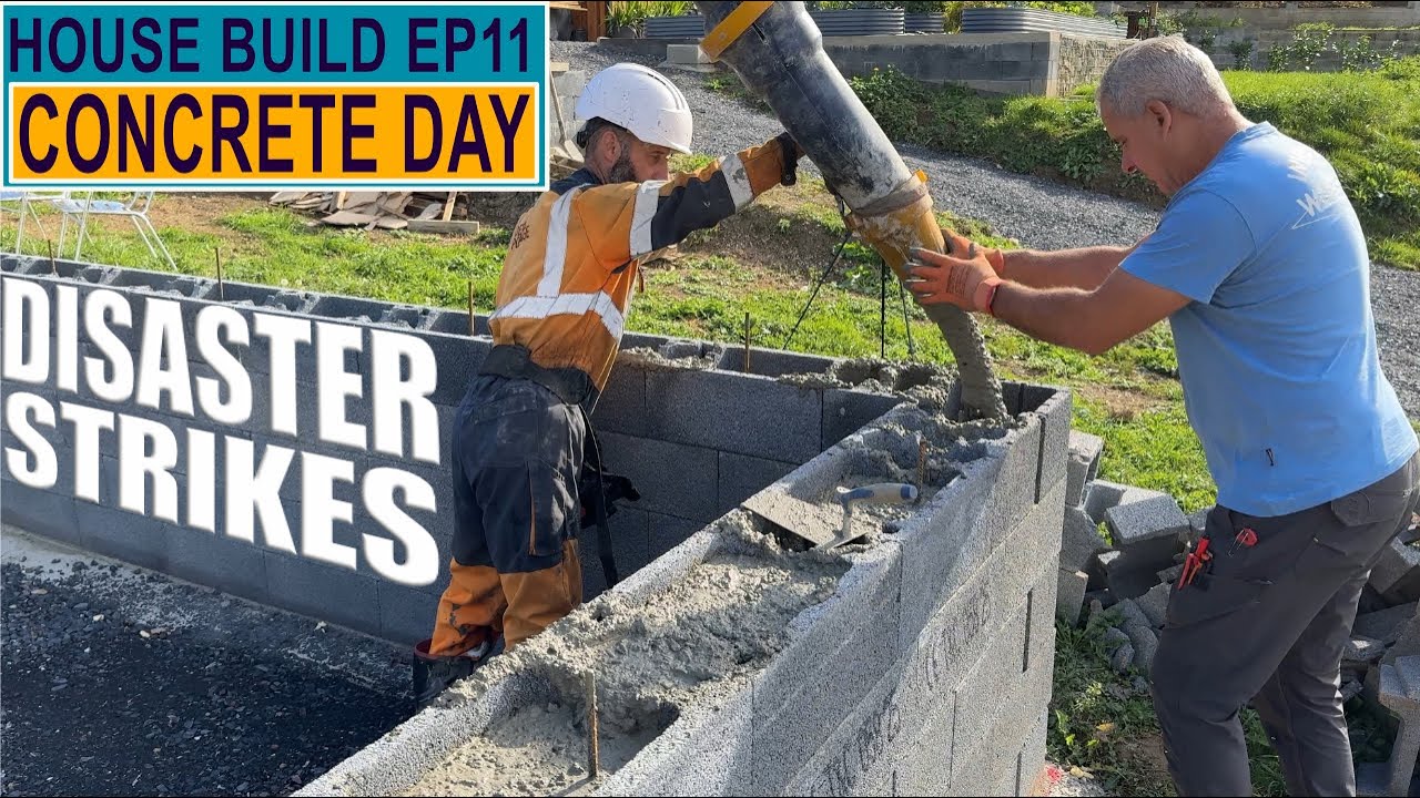 Concrete Day Take 2 | Dream Passive House Build EP11 - YouTube