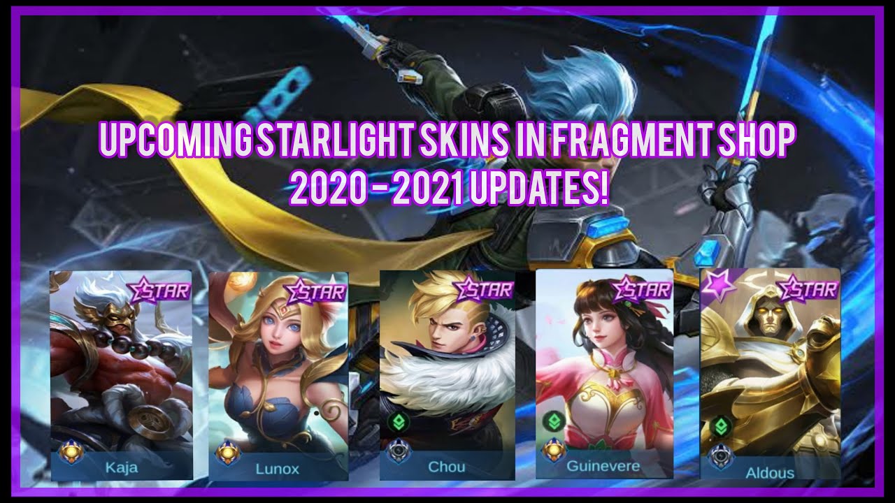 Upcoming Starlight Skins in Fragment Shop 2020 - 2021 Updates! - YouTube