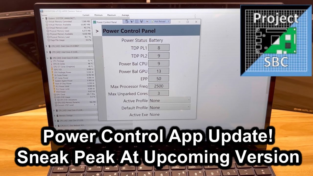 Power Control App Update - 0.3.0 Is Almost Here! - YouTube
