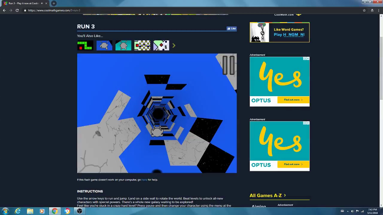 Gaming - RUN3 - Play - YouTube