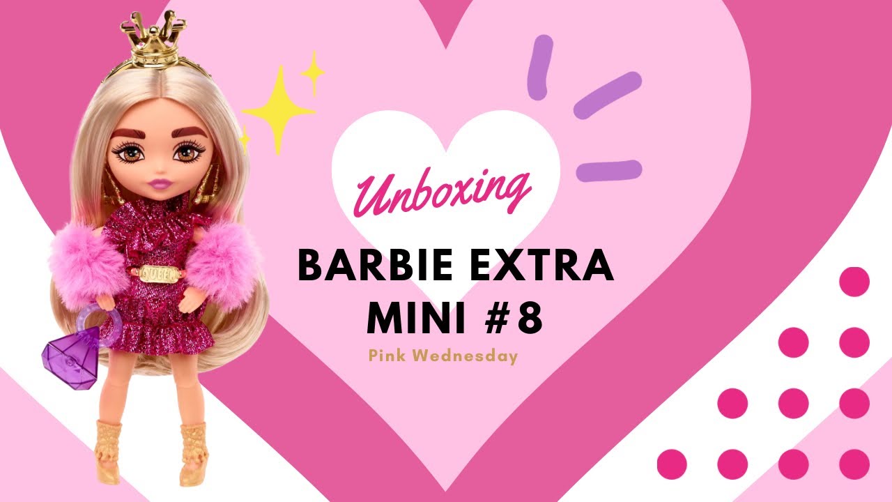 Pink Wednesday! Barbie Extra Mini #8 Unboxing & Review - YouTube