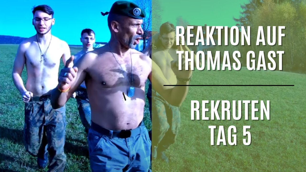 Survivaltrainer reagiert auf Thomas Gast - Rekruten Teil 5 ...