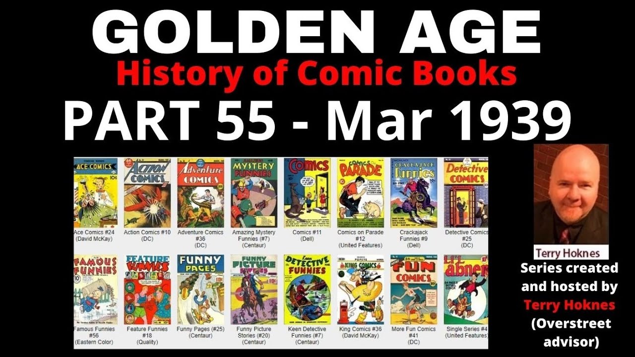 Comic Book History Part 55 1939 03 March DC Centaur Comics Lil Abner ...