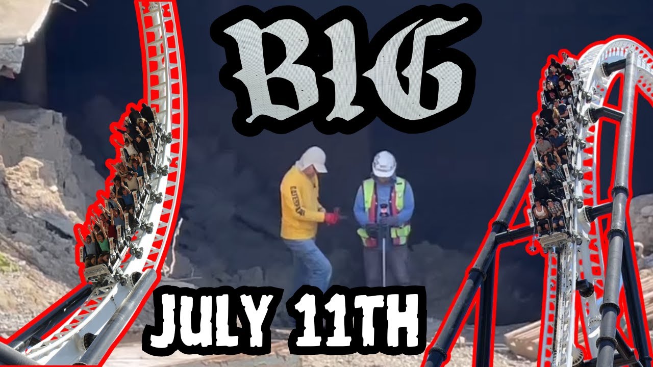 Canada's Wonderland New Launch Coaster Caisson Construction - YouTube