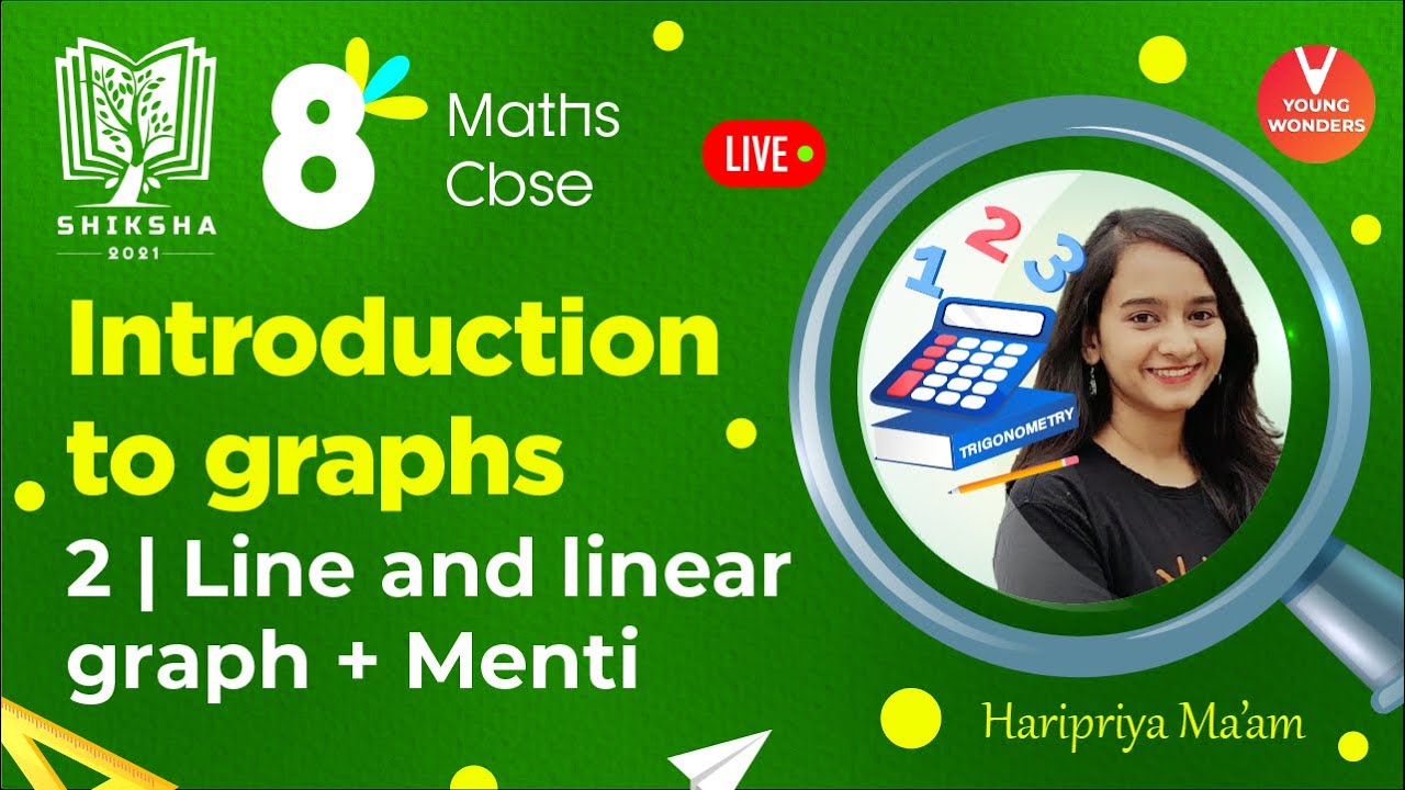 Introduction To Graphs L2 [Line and Linear Graph & Menti] Class 8 Maths ...