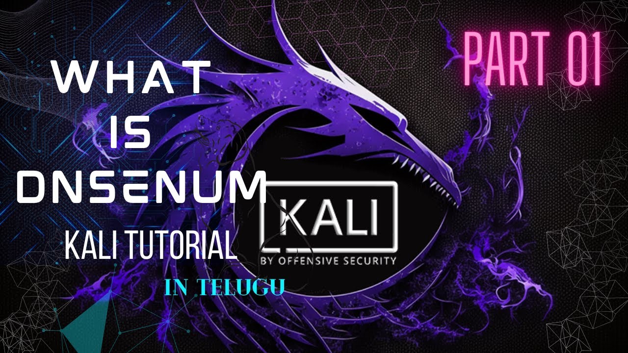 How To Use Dnsenum Tool In Kali Linux Telugu & Brief Explanation Of DNS & DNS Records In Telugu ...