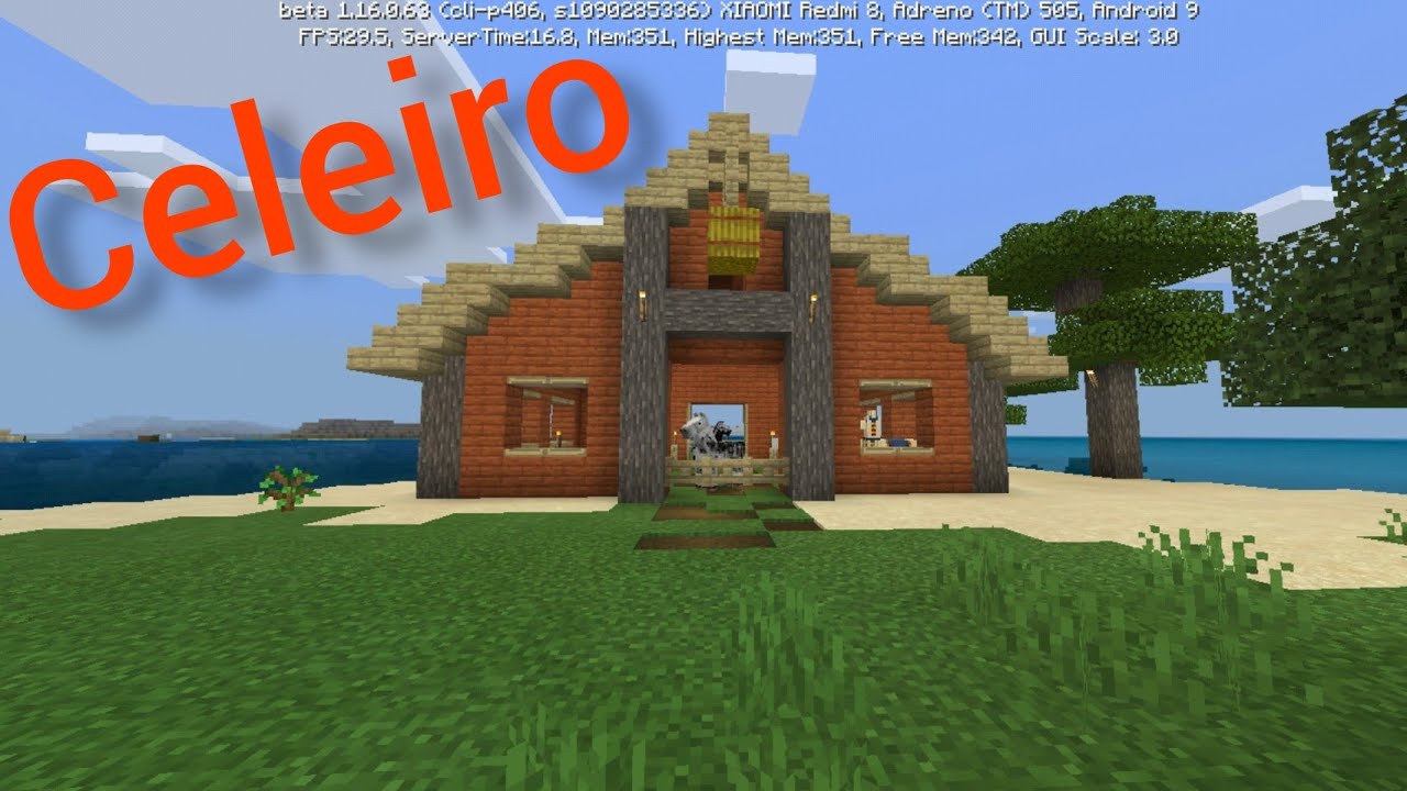 Construí um celeiro #8 MINECRAFT - YouTube