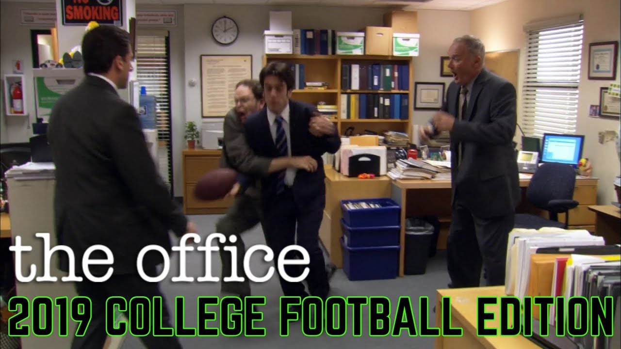 The 2019 College Football season described with scenes from The Office ...
