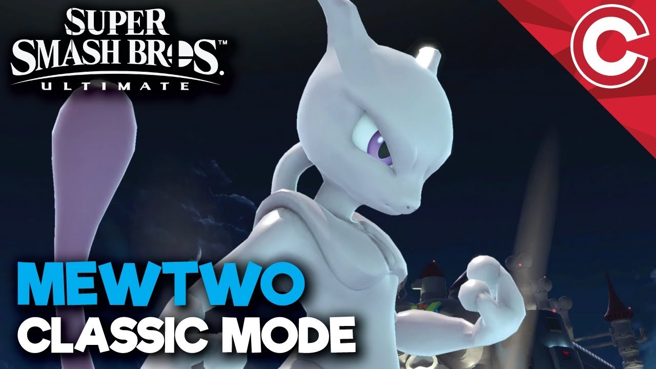 Mewtwo Classic Mode! - Super Smash Bros. Ultimate - YouTube