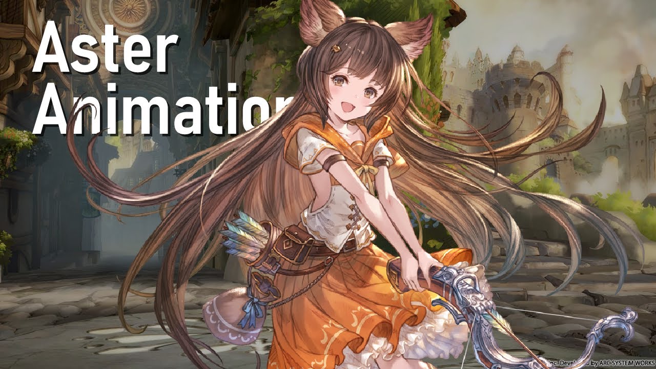 SR Aster GBF Animation Showcase - YouTube