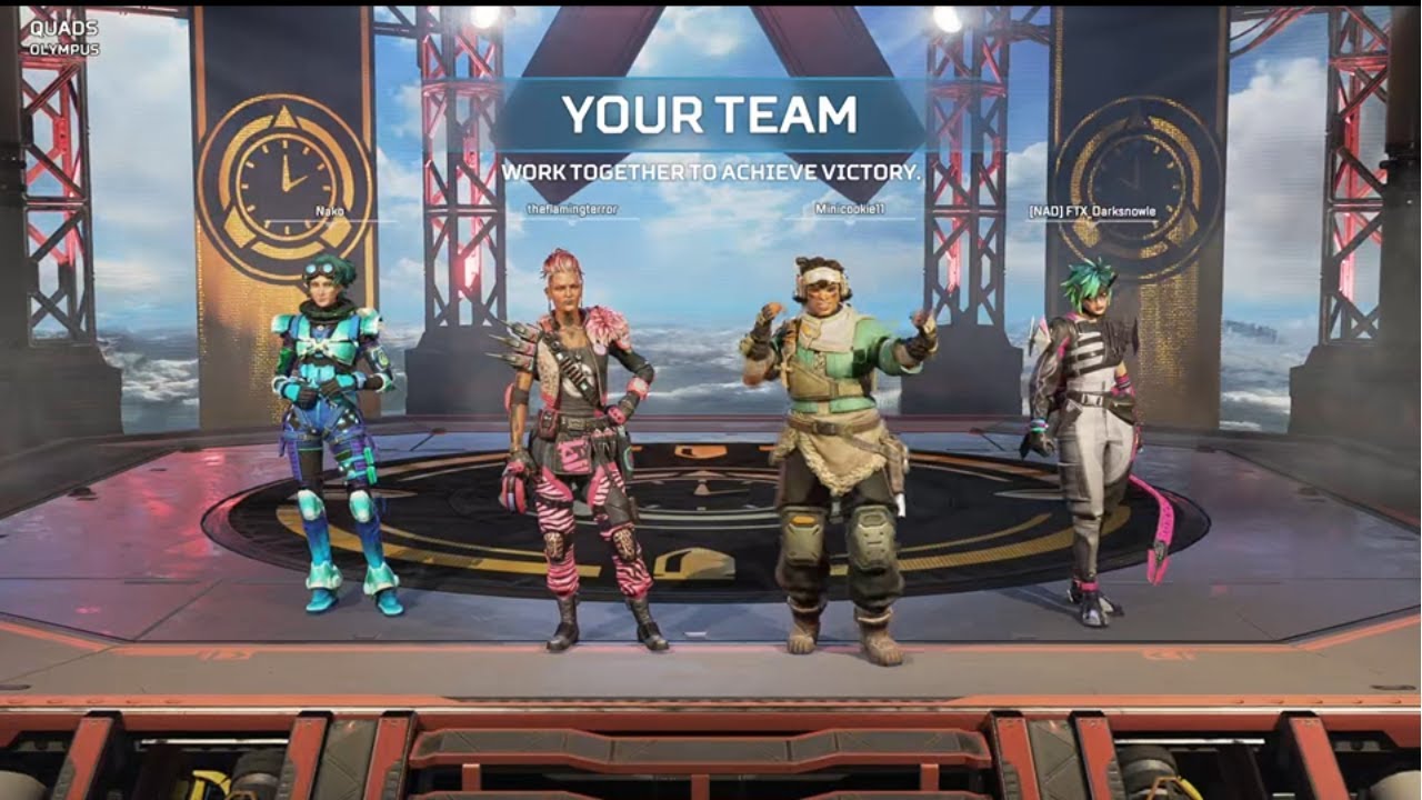 NEW Apex Quad Game Mode!!! - YouTube