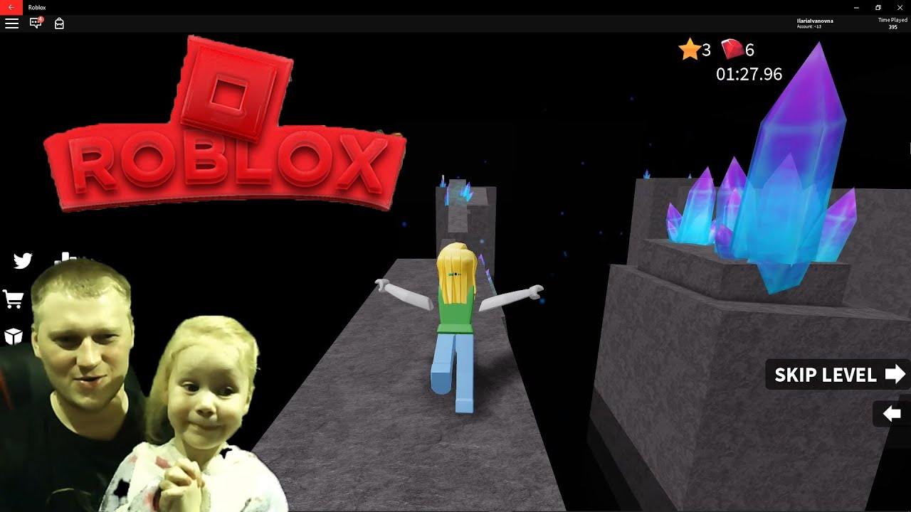 Roblox #7. Moon Speed Run 4. Бегаем по воздушным трассам на время ...