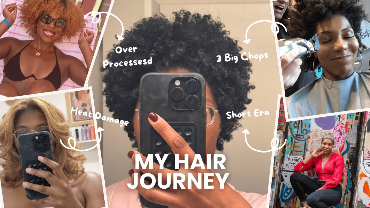 My Hair Journey w/ Picture | Hair Growth Journey after 3 Big Chops ...