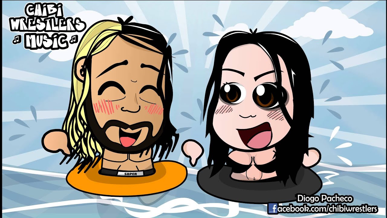 Chibi Wrestlers Music - Seth Rollins x Paige Mashup Theme Chibified ...