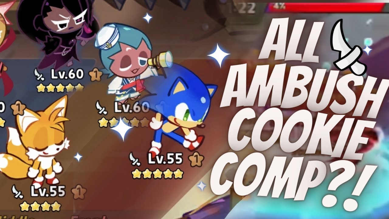 I Tried an ALL AMBUSH Team and This Happened... | Cookie Run Kingdom - YouTube