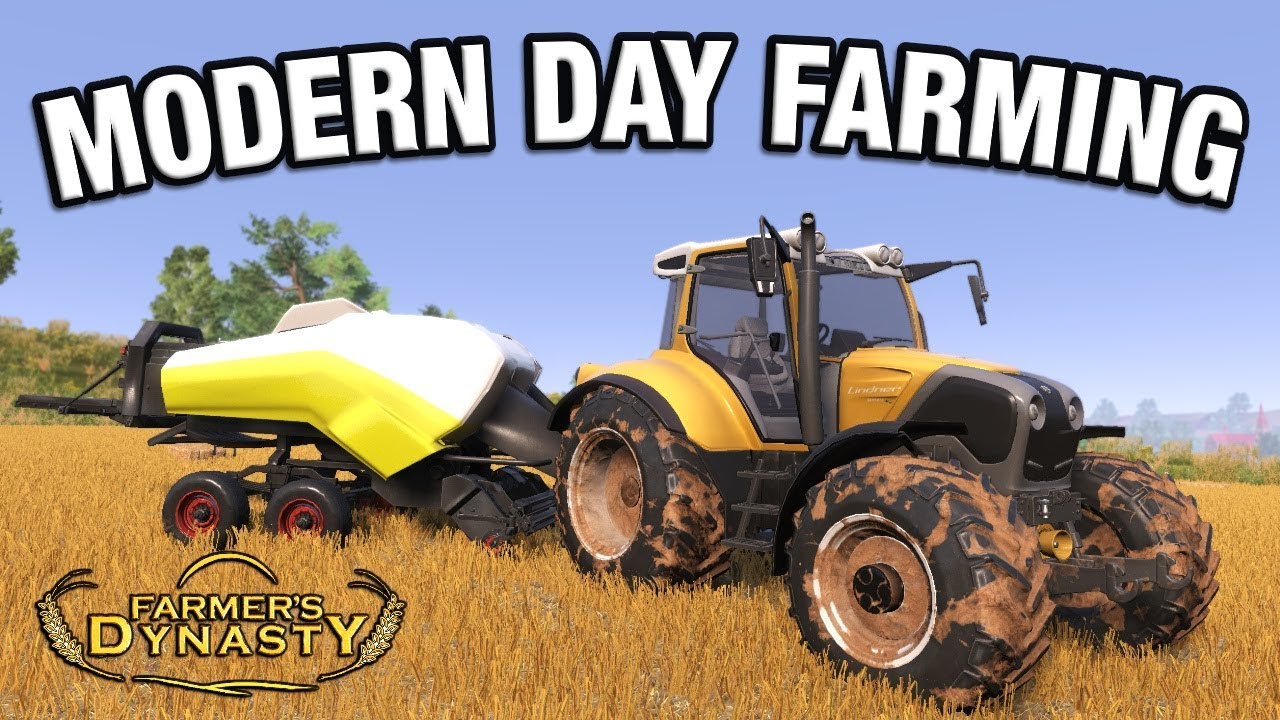 MODERN DAY FARMING | Farmer's Dynasty Episode 32 - YouTube