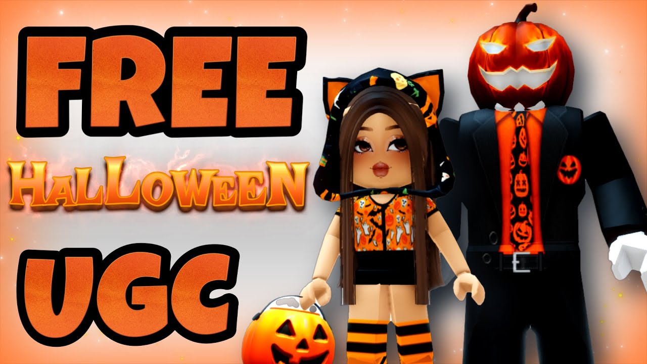 Get FREE Roblox HALLOWEEN Items AND accessories🤯😍 Limited UGC Items ...