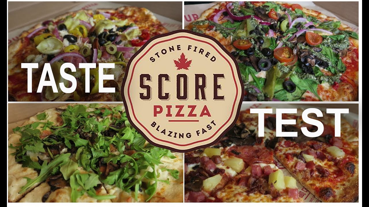 The Pizza Taste Test | Trying out Score's Signature Pizzas - YouTube