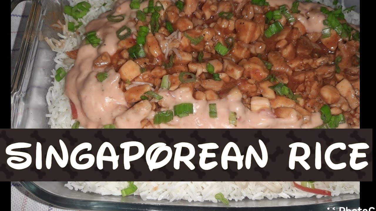 Best Singaporean Rice Recipe - How to make Singaporian Rice - Mummy ka ...