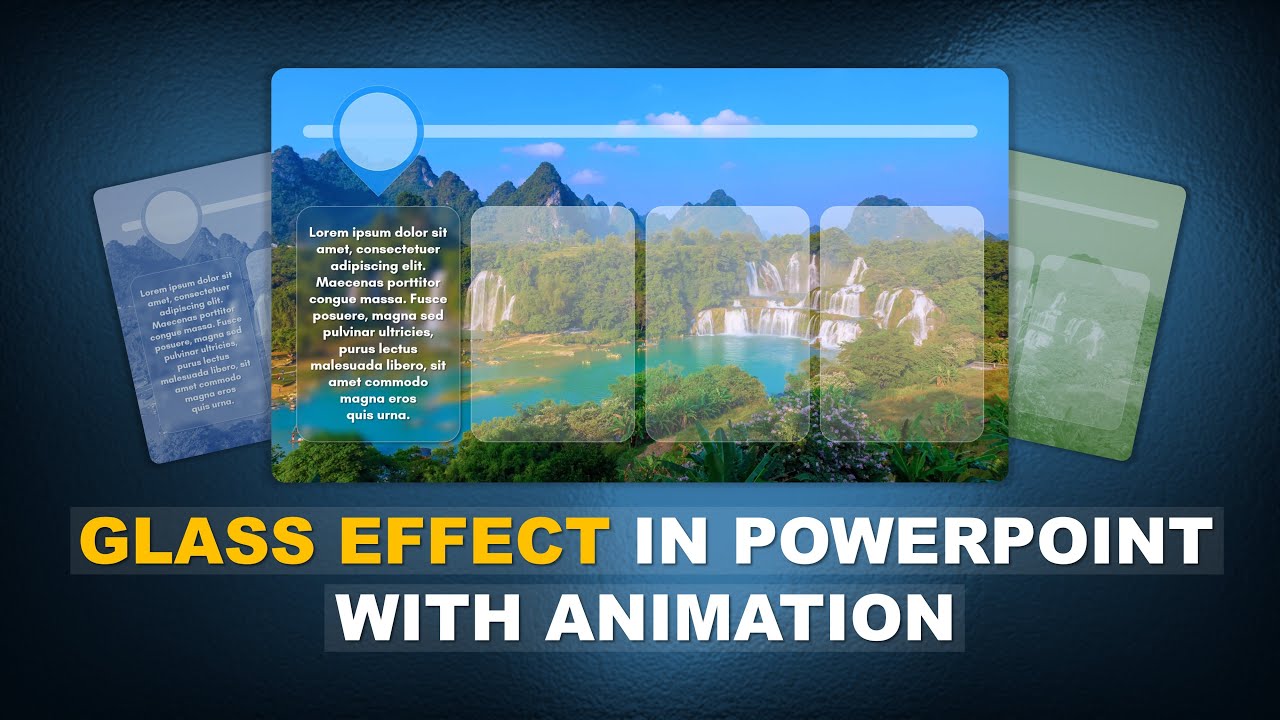 Glass Effect in PowerPoint – Inspired by Apple iOS 16's Liquid Glass ...