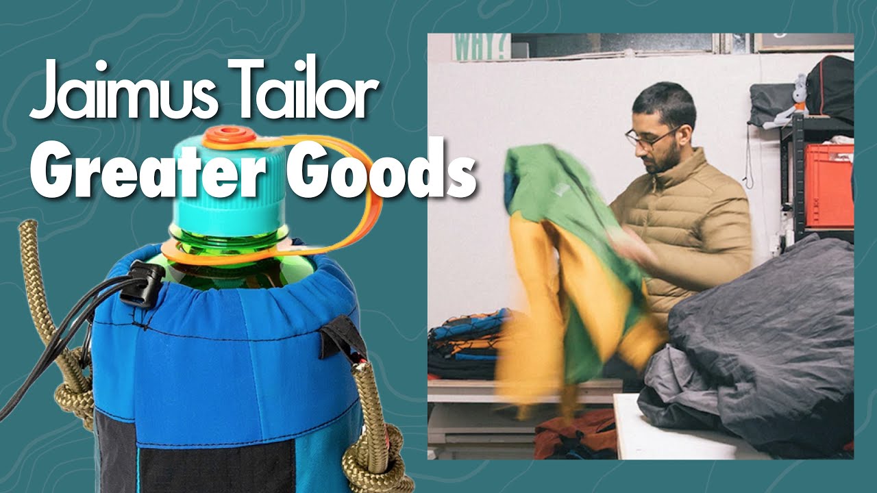 Jaimus Tailor / Greater Goods | Sustainable Design - YouTube