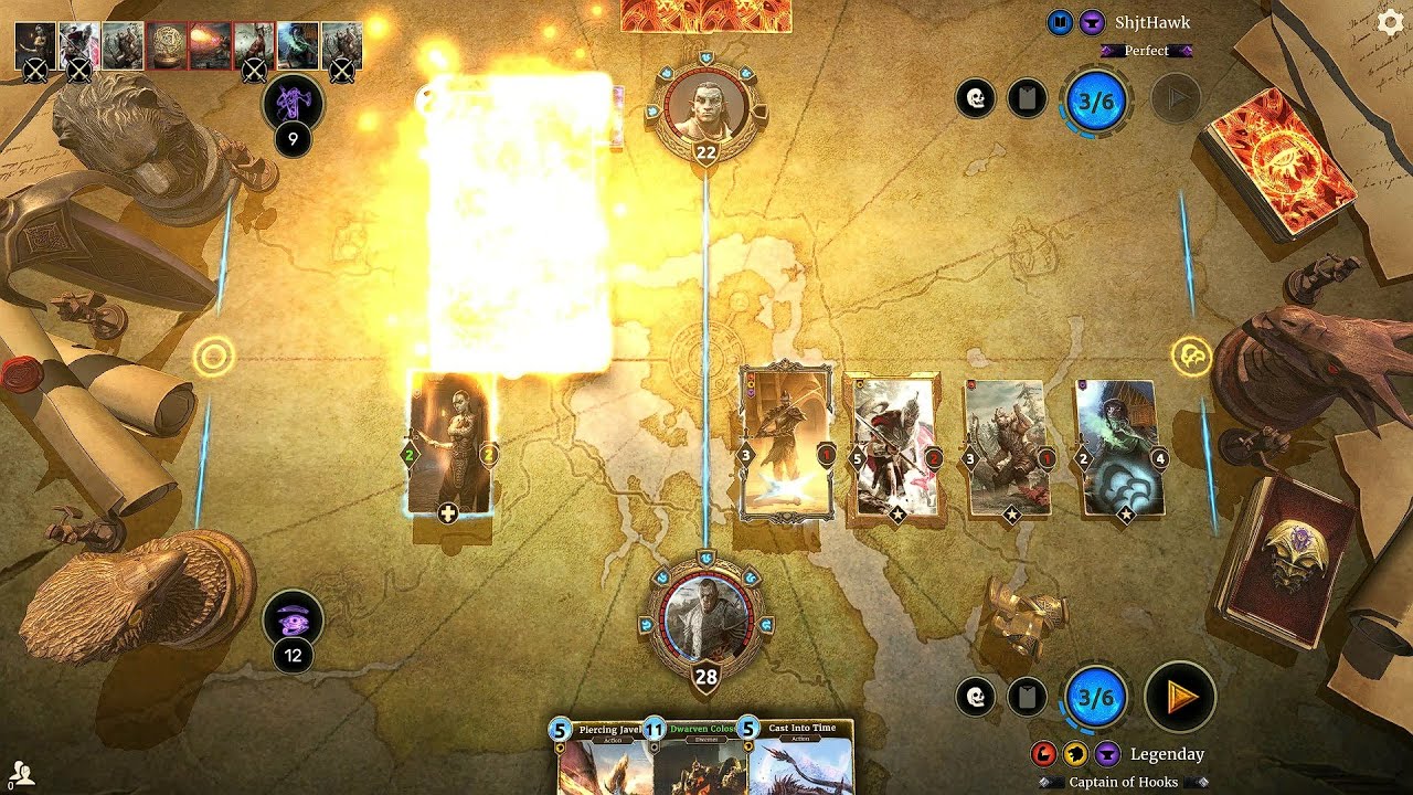The Elder Scrolls Legends Cards Play - YouTube