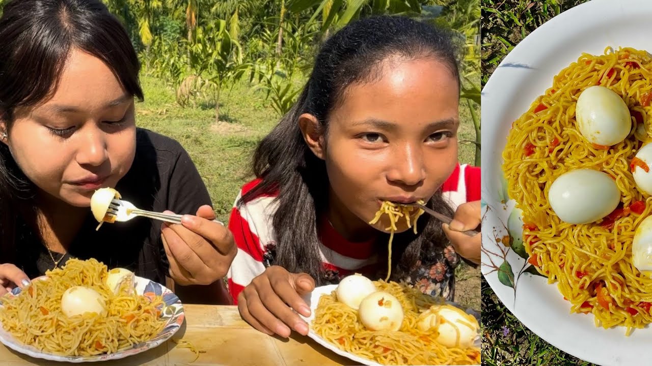Maggi and egg eating challenge 🥵|| Food competition || - YouTube