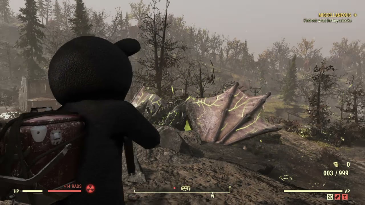 Fallout 76: Legendary ScorchBeast encounter part 2 - YouTube