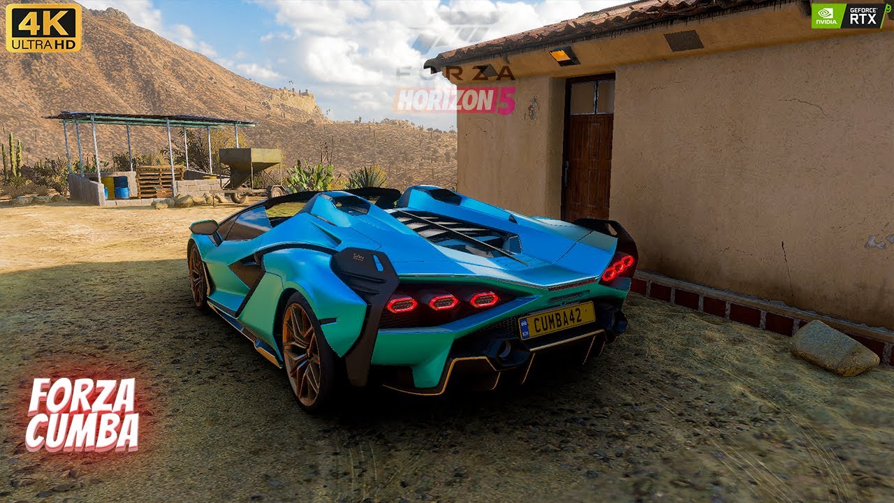 Lamborghini Sian - Forza Horizon 5 | 4k Gameplay RTX 2060 - YouTube