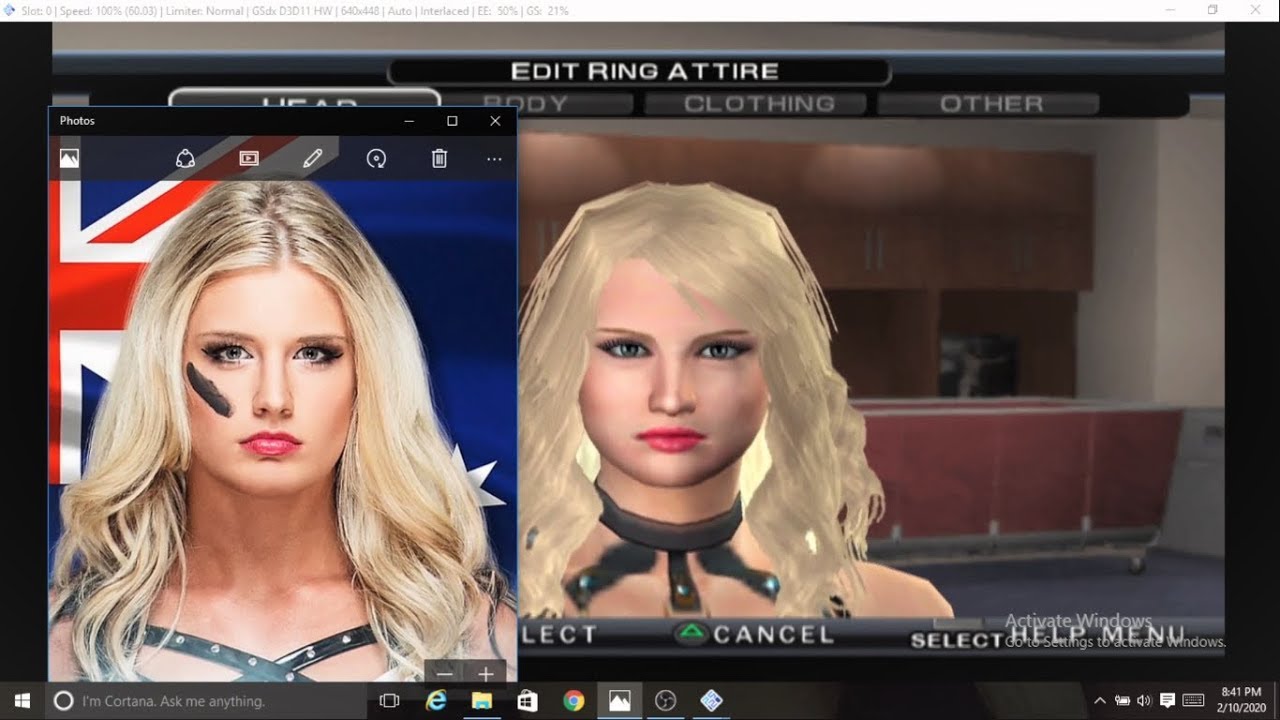 WWE SVR 2011 (HD) - How I Paint Toni Storm - Create a Diva - YouTube