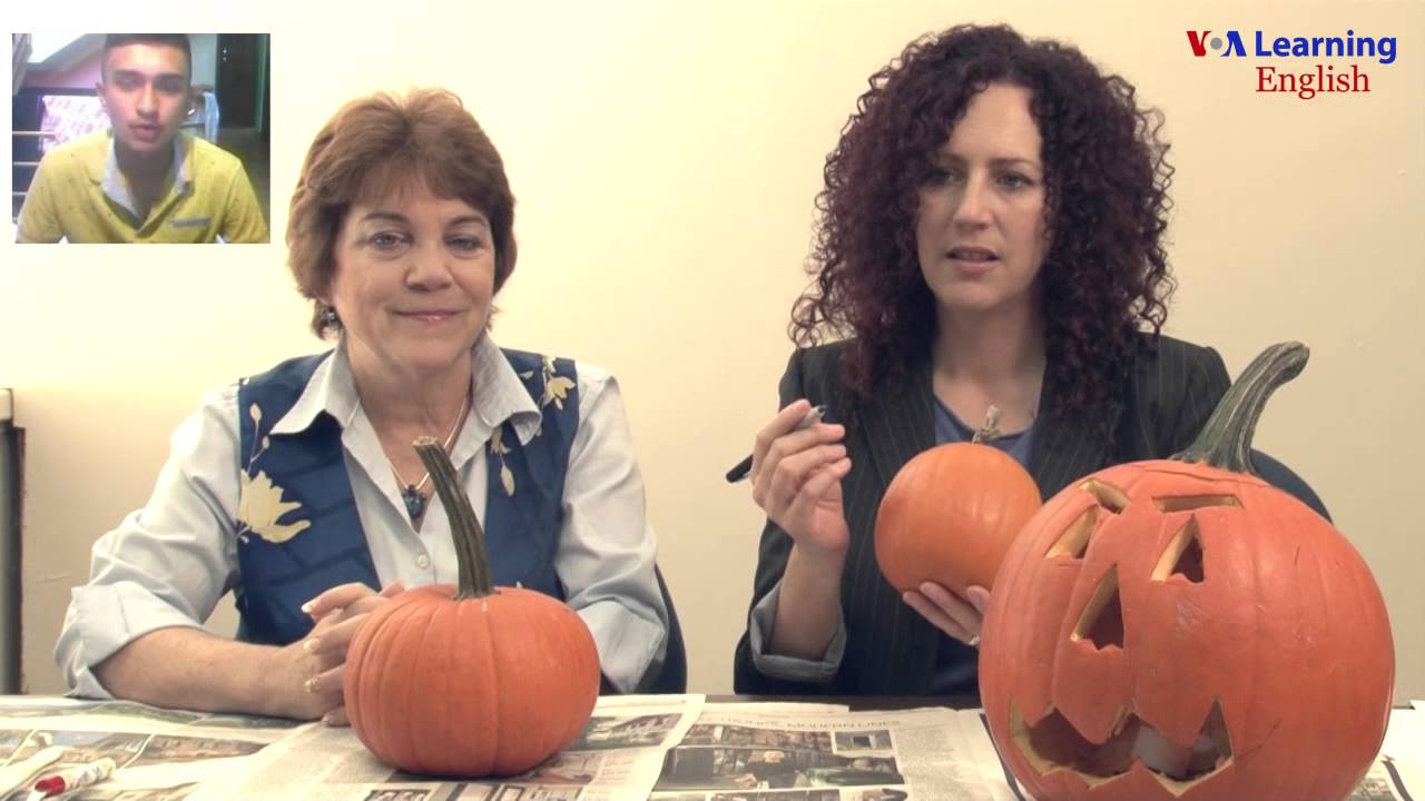 Talk2US: Anna Mateo and Dr. Jill Robbins Carve a Pumpkin - YouTube